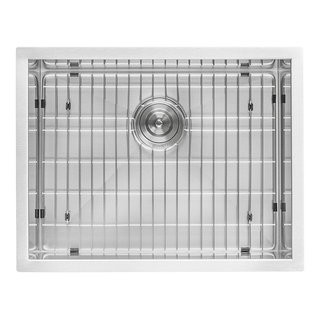 Undermount Laundry Utility Sink 23"x18"x12" Stainless Steel ...