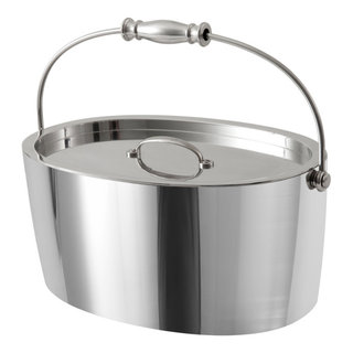 Crafthouse 12x5.25" (30x13cm) Ice Bucket w/Lid - Traditional - Ice ...