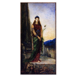 Gustave Moreau Helen on the Walls of Troy, Gallery Wrapped Canvas, 15 ...