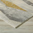 Abani Laguna Geometric Area Rug, Distressed Gray and Yellow ...