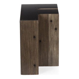 F Letter Side Table - Industrial - Side Tables And End Tables - by AED ...