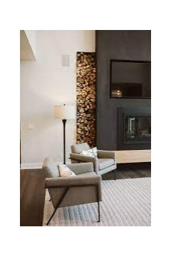 Help! How do I visually “fix” an off centered fireplace? | Houzz Forum