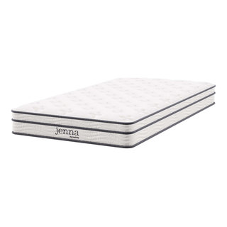 Jenna 6" Innerspring and Foam Narrow Twin Mattress - Modern ...