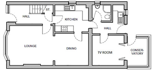 Open Plan Layout Options (Access etc) | Houzz UK