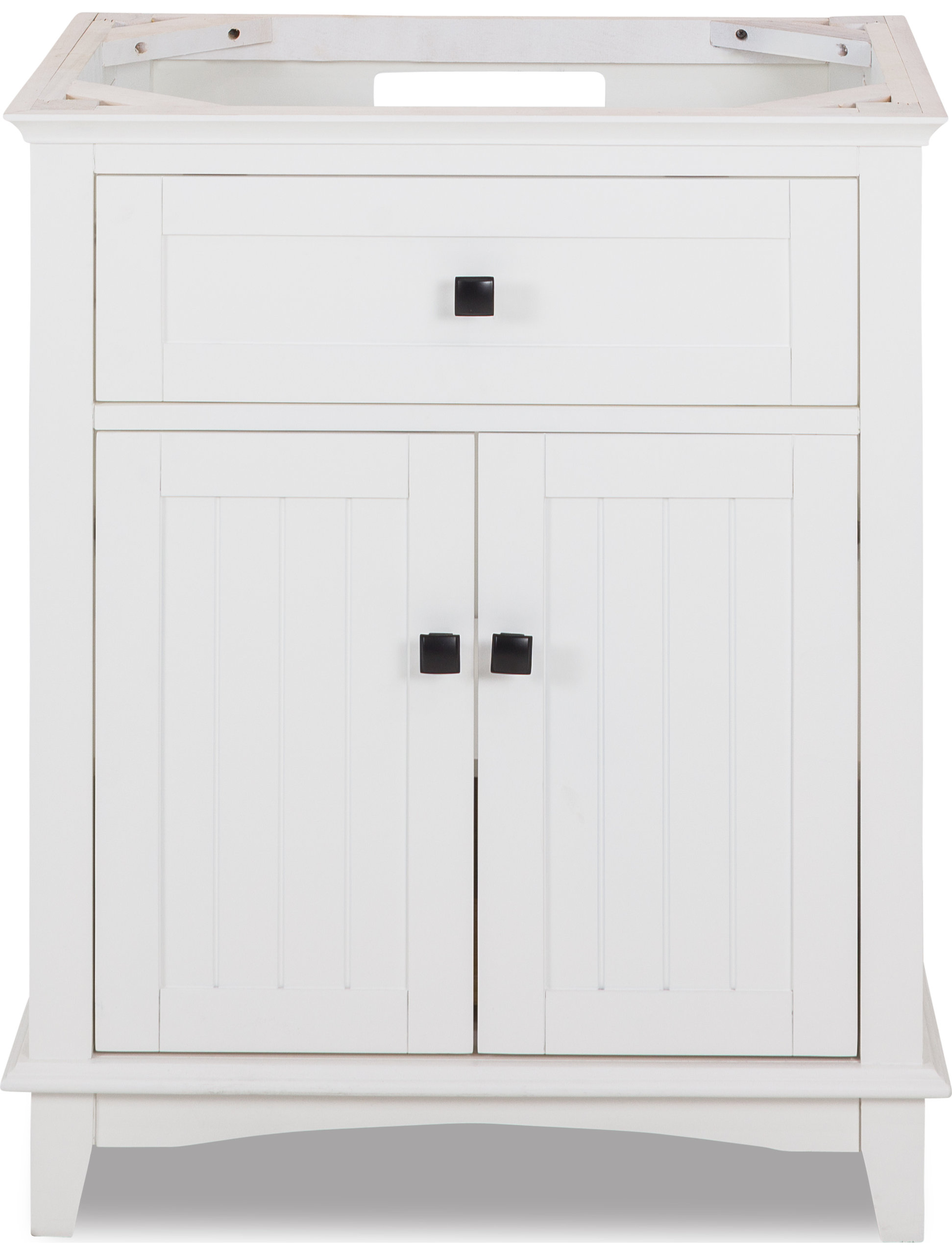 Jeffrey Alexander VN-SAV-30-WH-NT 29" Savino Vanity, White ...