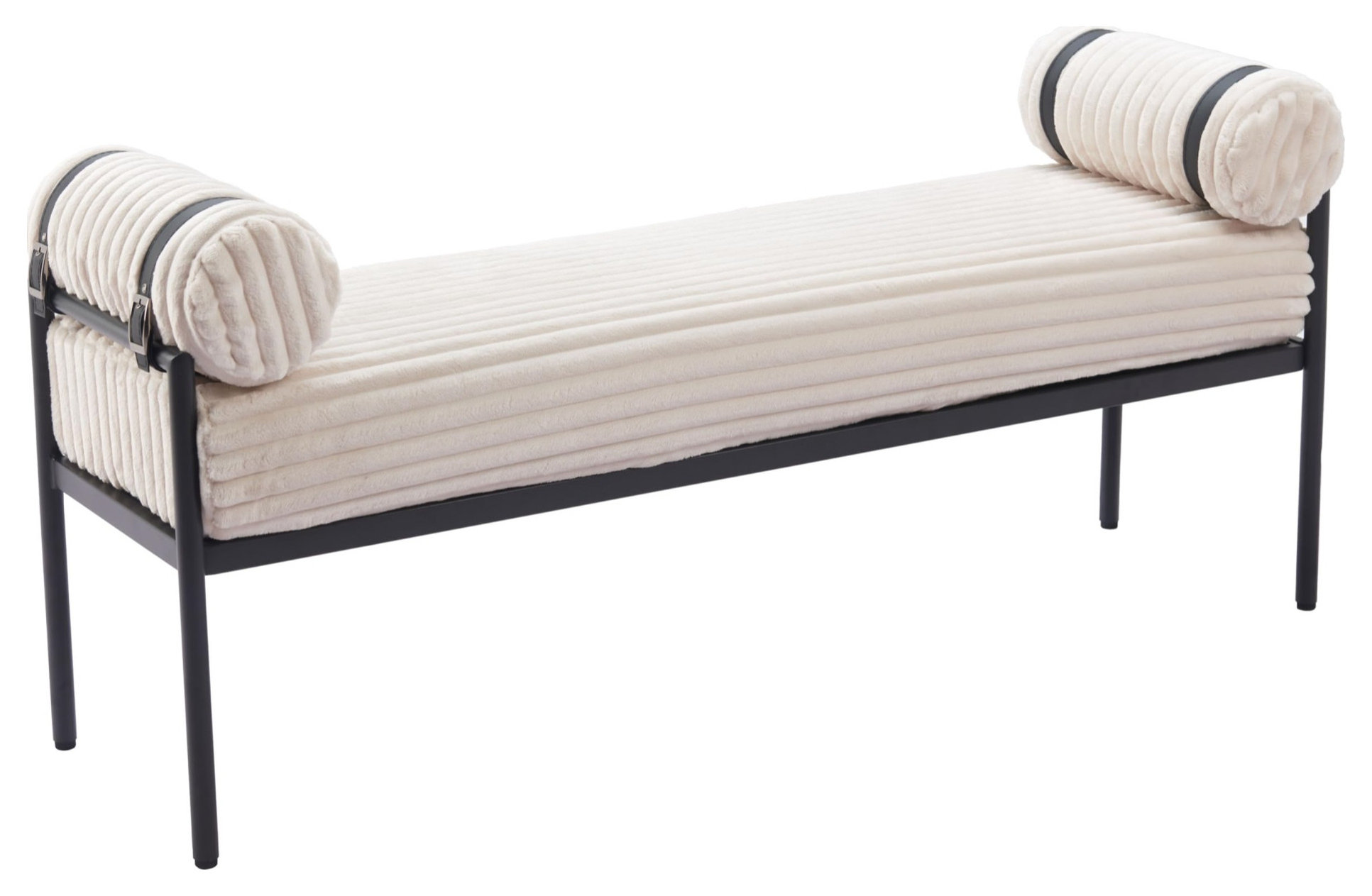 Barrow Bench Cream - Transitional - Upholstered Benches - by ...