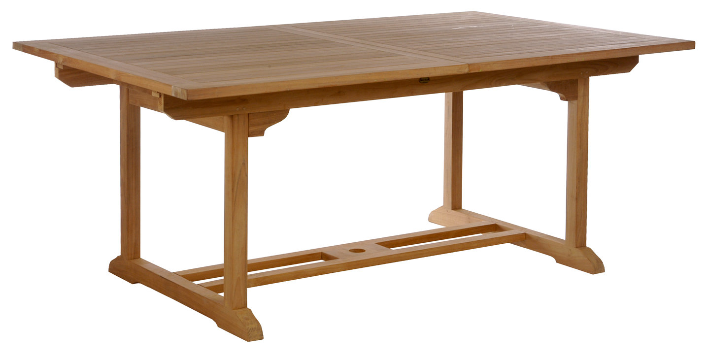 11-Piece Teak Wood Boston Set With Cushions - Transitional - Outdoor ...