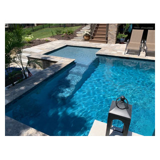 Shadow Ridge - Modern - Pool - Omaha - by Elite Landscaping Omaha | Houzz