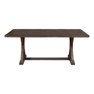 Sawmill Trestle Dining Table - Rustic - Dining Tables - by Pulaski ...