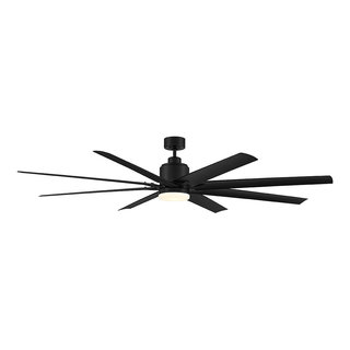 Bluffton 72"Ceiling Fan, Matte Black - Transitional - Ceiling Fans - by ...