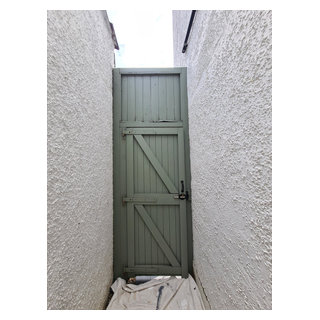 Garden House, gate and front door restoration in Wimbledon SW19 ...