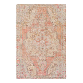Surya Unique UNQ-2314 7'6"x9'6" Rug, Orange/Wheat/Ivory/Gray/Pink/Burnt ...