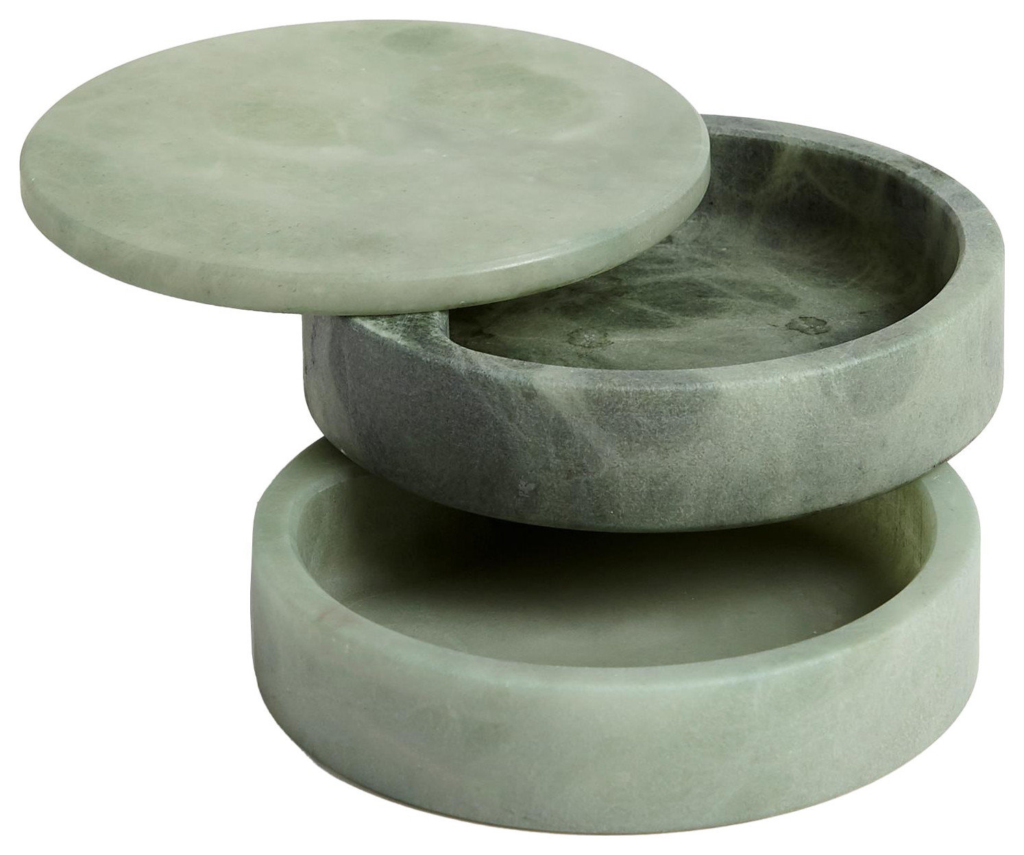Alabaster Swivel Box - Contemporary - Decorative Boxes - by GLOBAL ...