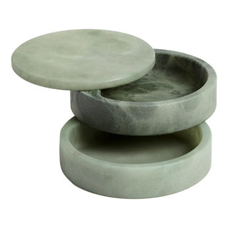 Alabaster Swivel Box - Contemporary - Decorative Boxes - by GLOBAL ...