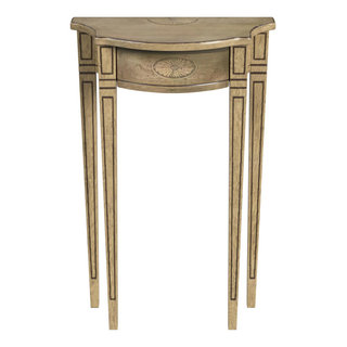 Butler Specialty Company Chester Demilune Console Table, Beige ...