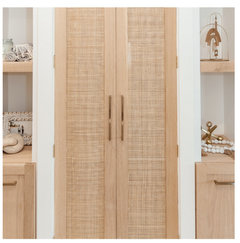 I need ideas for an interior door for AC closet