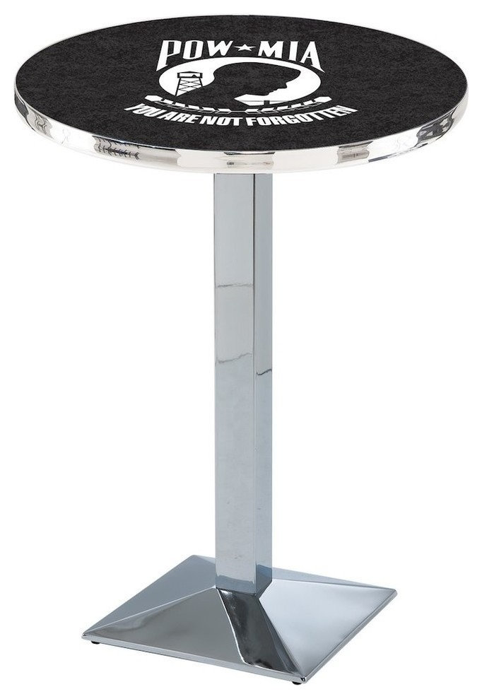 POW/MIA Pub Table, 36"x36", 36"x36" - Contemporary - Indoor Pub And ...