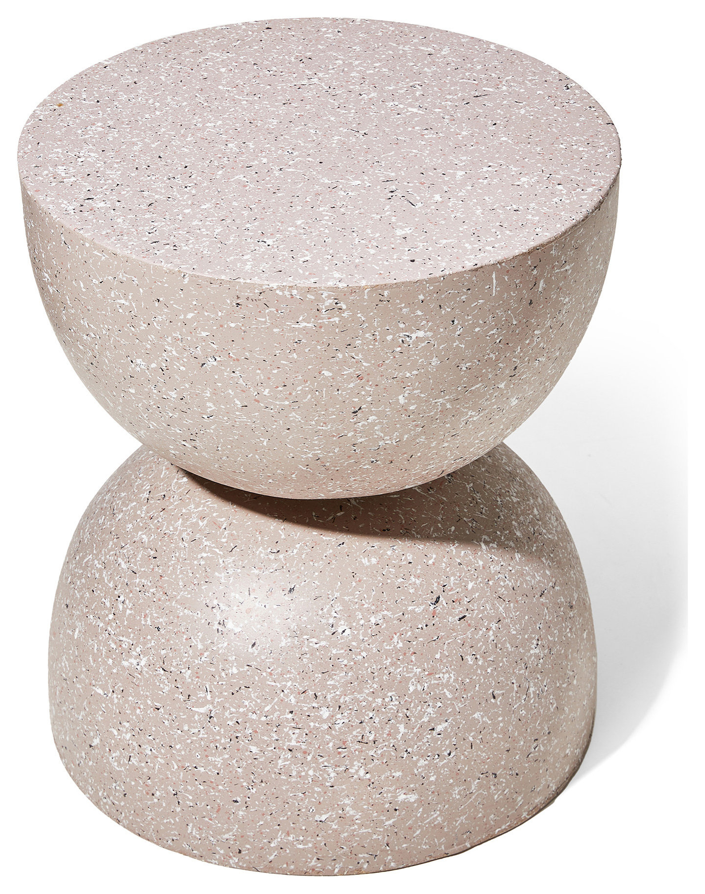 17.75'' Multi-Functional Mgo Sand Terrazzo Garden Stool - Contemporary ...