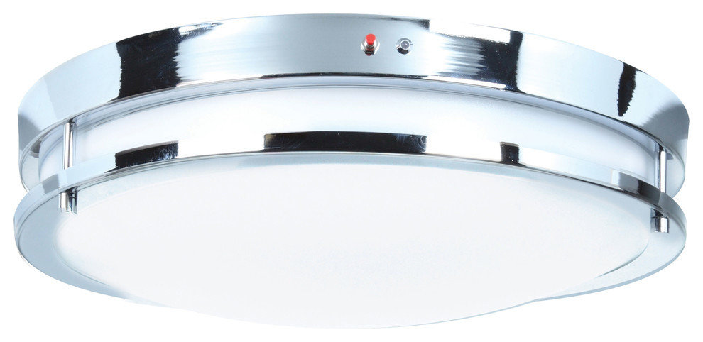 Solero EM Emergency Backup Flush Mount, 14" - Transitional - Flush ...