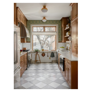 Philly Rowhouse Kitchen - Traditional - Kitchen - Philadelphia - by ...