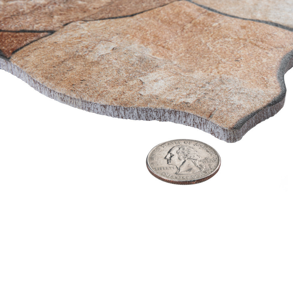 Andorra Ocre Ceramic Wall Tile - Traditional - Wall And Floor Tile - by ...