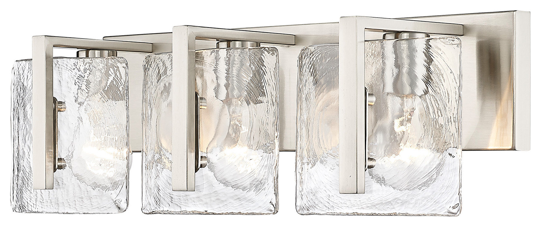 Aenon 3-Light Vanity Light - Contemporary - Bathroom Vanity Lighting - by Golden Lighting | Houzz