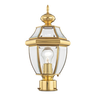 Monterey Outdoor Post Head - Traditional - Post Lights - by Livex ...