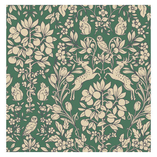 Emerald Enchanted Peel & Stick Wallpaper, Bolt - Rustic - Wallpaper ...