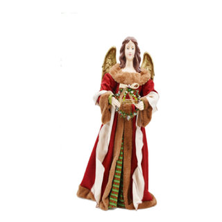 3' Brown Angel Commercial Size Christmas Tree Topper Unlit - Modern ...