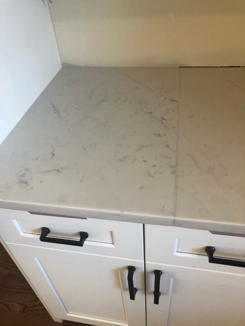 any advice on quartz seam | Houzz Forum