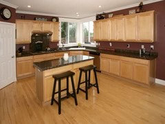 Can an Island w/seating realisticly fit in a 13 ft wide kitchen ...