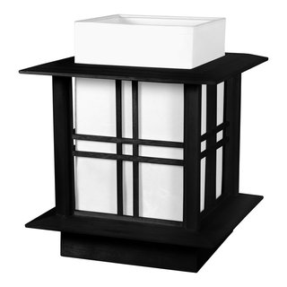 12" Akida Lamp - Asian - Table Lamps - by Oriental Furniture | Houzz