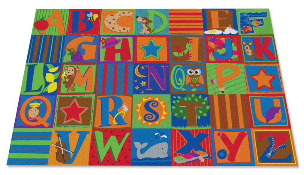 Letter Seating Rug, 4 X 6 - Contemporary - Kids Rugs - by KidCarpet | Houzz