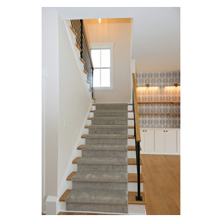 Showfield Modern Farmhouse - Farmhouse - Staircase - Other - by Canalfront Builders | Houzz