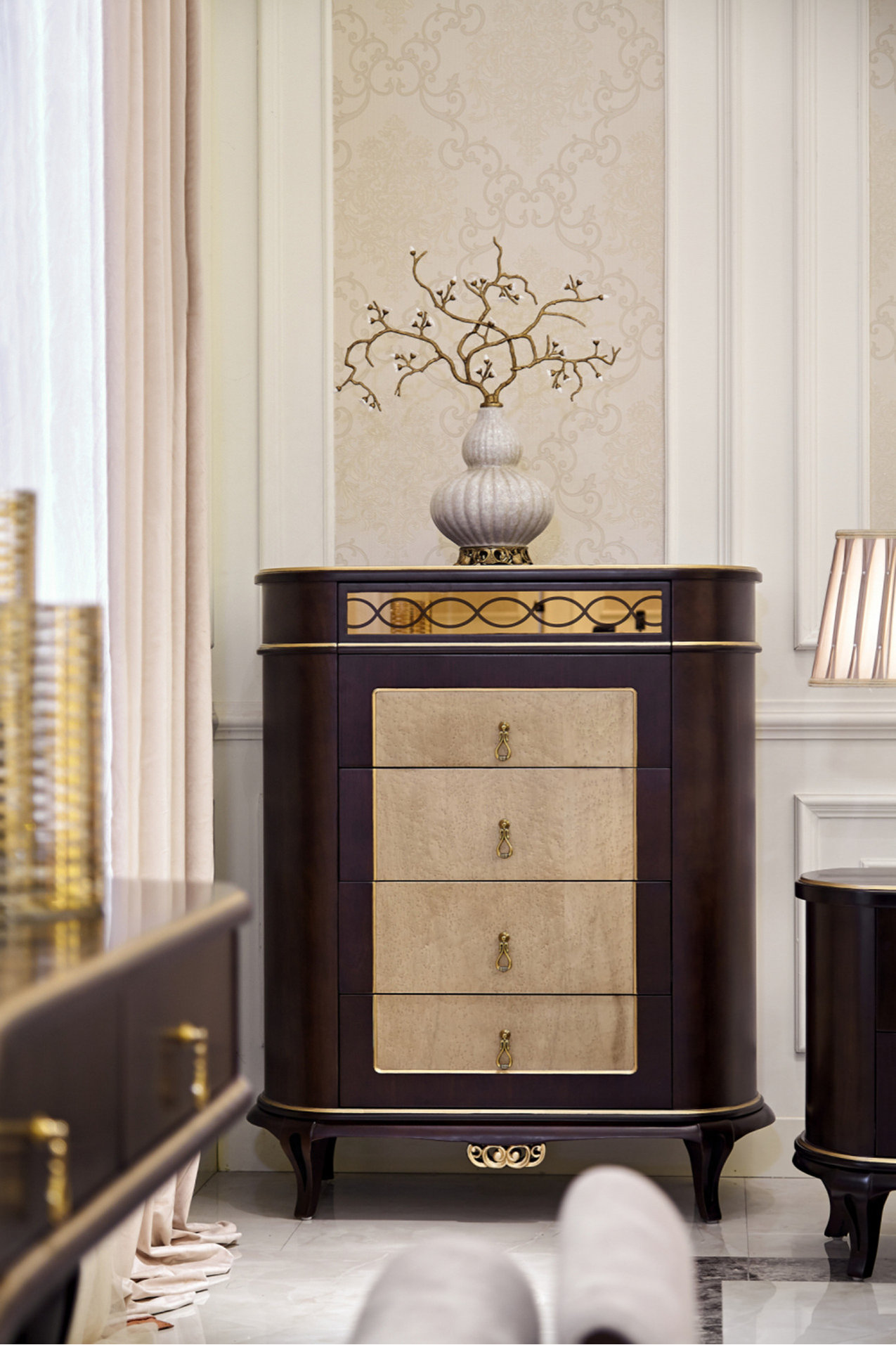 Infinity 5-Drawer Cabinet - Traditional - Accent Chests And Cabinets ...