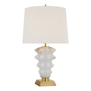 Luxor Large Table Lamp With Linen Sha - Contemporary - Table Lamps - by ...