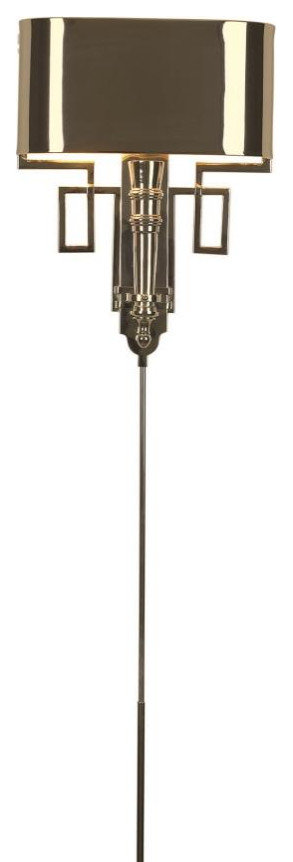 Torch Nickel Wall Sconce HW - Contemporary - Wall Sconces - by Lighting ...