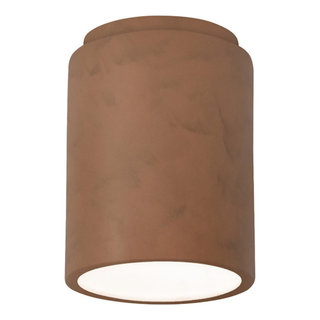 Justice Radiance 7" Flush-Mount, LED, Terra Cotta, CER-6100-TERA-LED1 ...