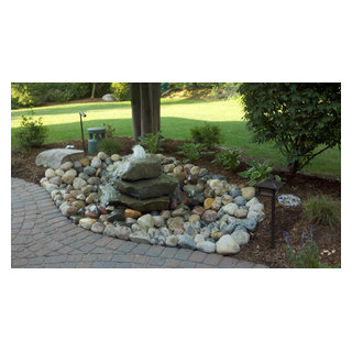 Bubbling Rock Water Features - Traditional - Landscape - Detroit - by ...