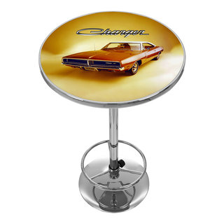 Dodge Chrome Pub Table, 69 Charger - Contemporary - Indoor Pub And ...