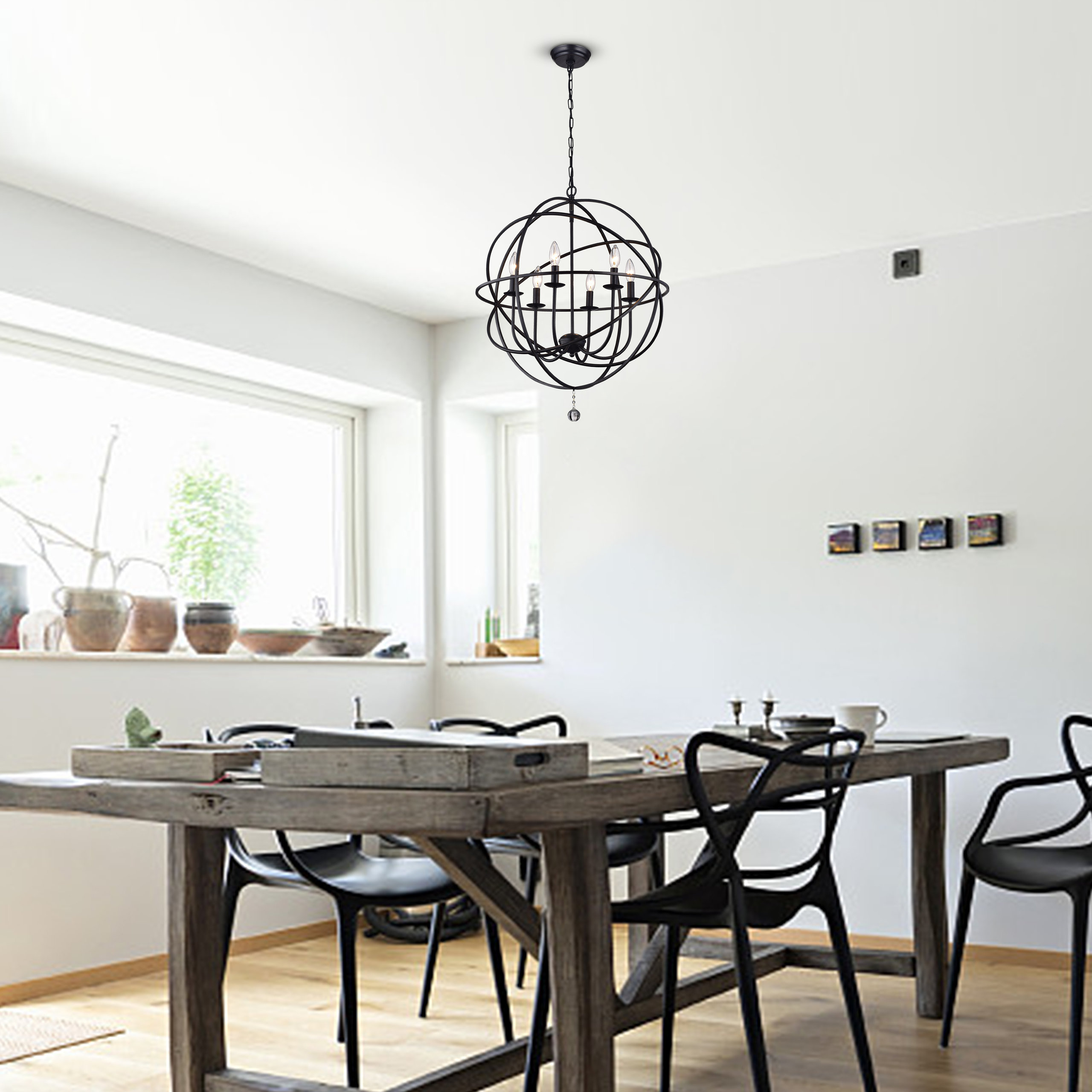 Devos 6-Light Globe Pendant - Pendant Lighting - by Greenville ...