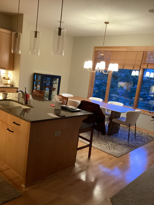 Help me stage this lonely dining room display cabinet