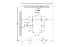 What size dining tables work well in a 12x12 dining room? Round, recta