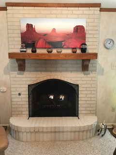 Need Help on 80s Rock Fireplace Makeover | Houzz Forum