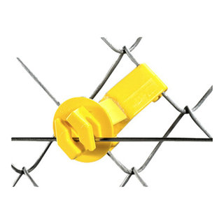 Dare SNUG-SU-25 Snug Chain Link & U-Post Insulators, Yellow, 25-Pack ...