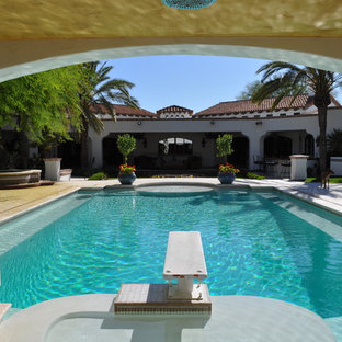 75 Beautiful Mediterranean Courtyard Pool Pictures & Ideas | Houzz