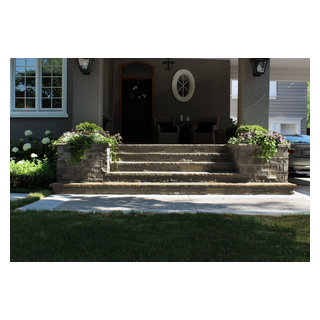 Natural Stone Entrance & Driveway - Traditional - Garden - Toronto - by ...