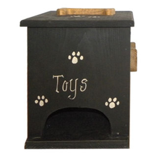 Farmhouse Pine Doggie Toy Box - Rustic - Dog Toys - by Furniture Barn ...