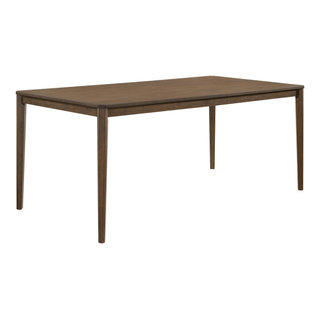Wethersfield Rectangular 71" Wood Dining Table Walnut - Dining Tables - by Gunel | Houzz