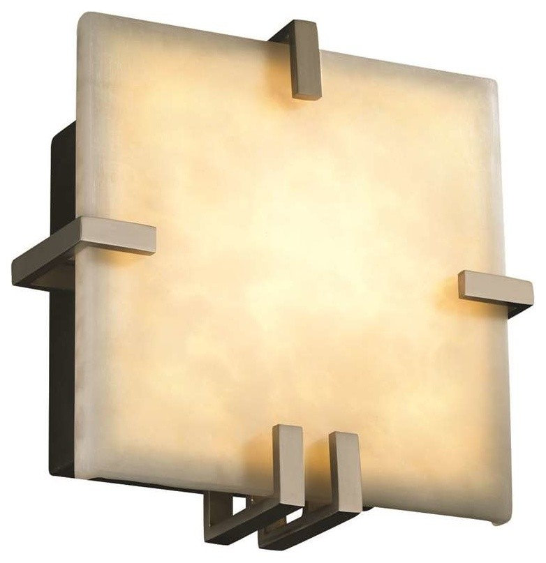 CLIPS Square Wall Sconce (ADA) - Transitional - Wall Sconces - by ...